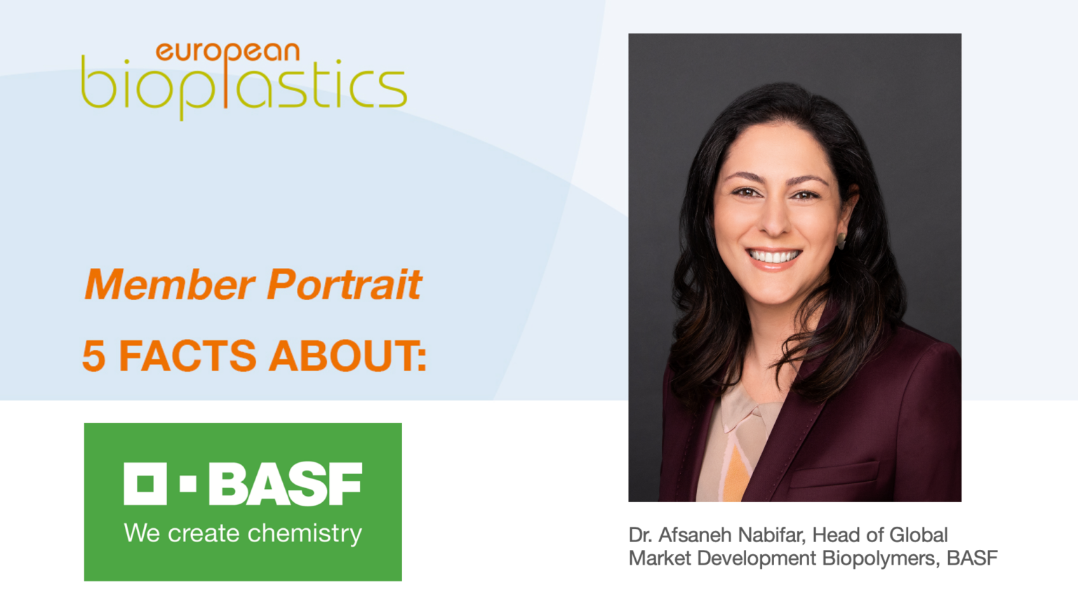 Member portrait: BASF – European Bioplastics e.V.