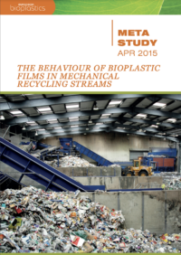 The behaviour of bioplastic films in mechanical recycling streams – European Bioplastics e.V.