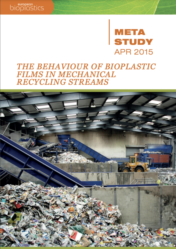 The behaviour of bioplastic films in mechanical recycling streams – European Bioplastics e.V.